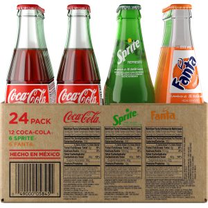 Coca-Cola of Mexico, Fiesta Pack, 12 fl oz, 24 ct - Pic Grocery